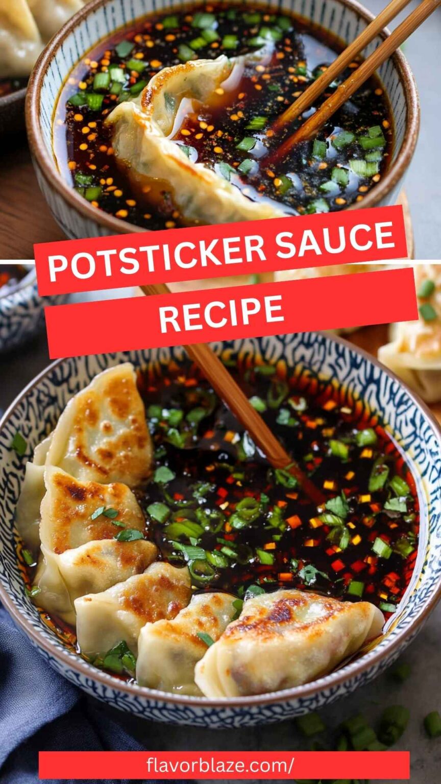 Potsticker Sauce Recipe - Flavor Blaze
