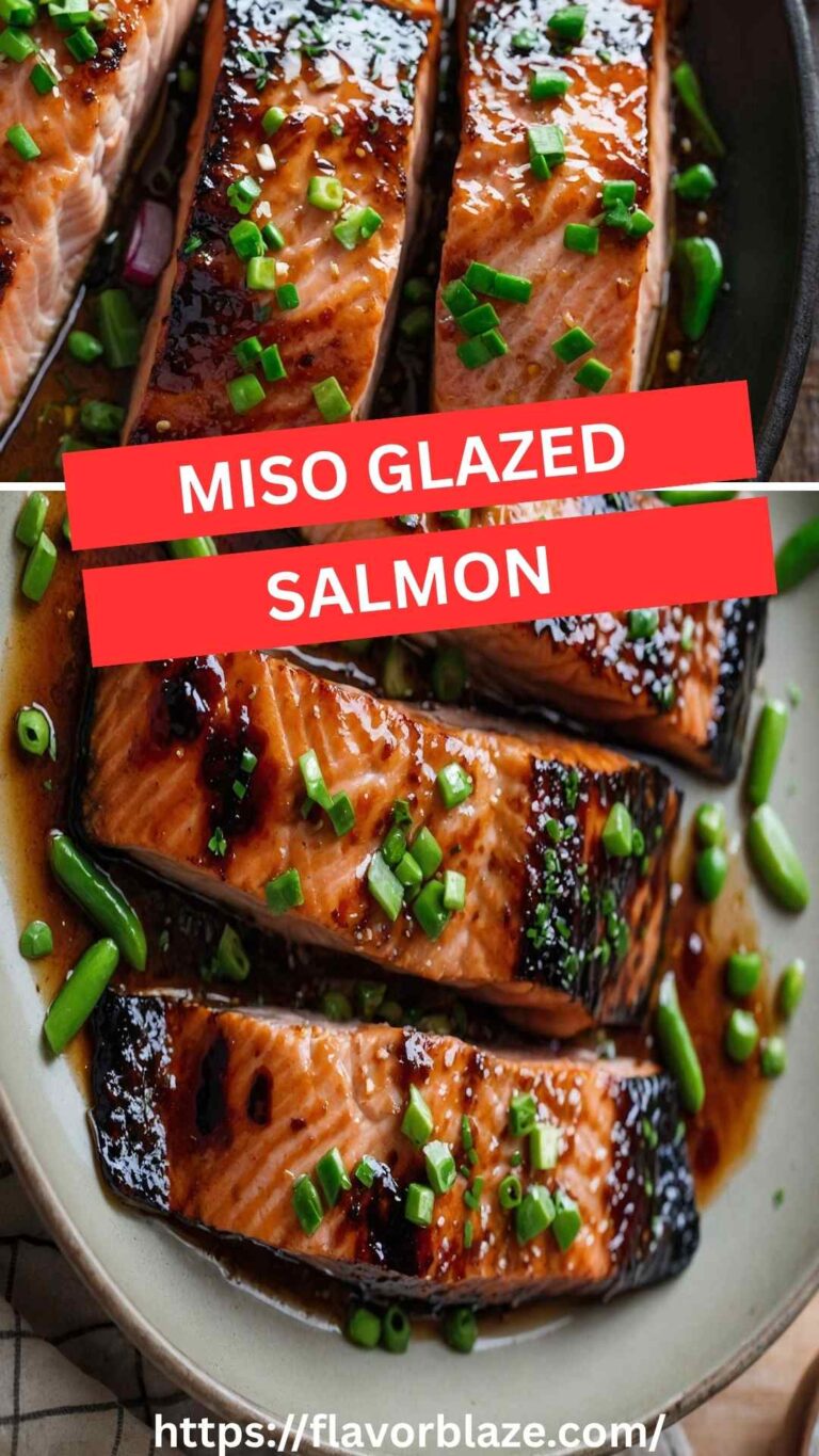 Miso Glazed Salmon Recipe - Flavor Blaze