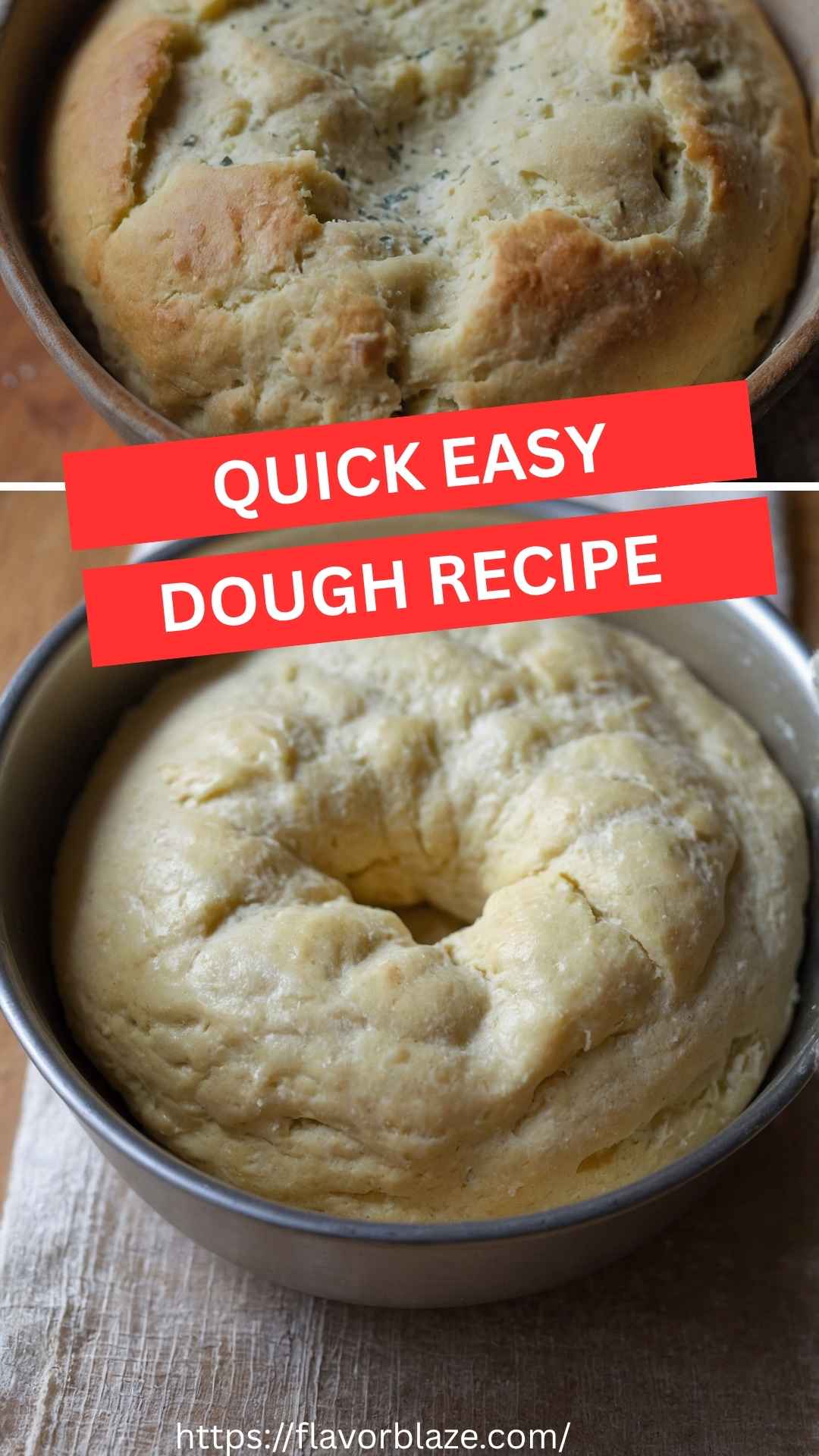 Quick Easy Dough Recipe - Flavor Blaze